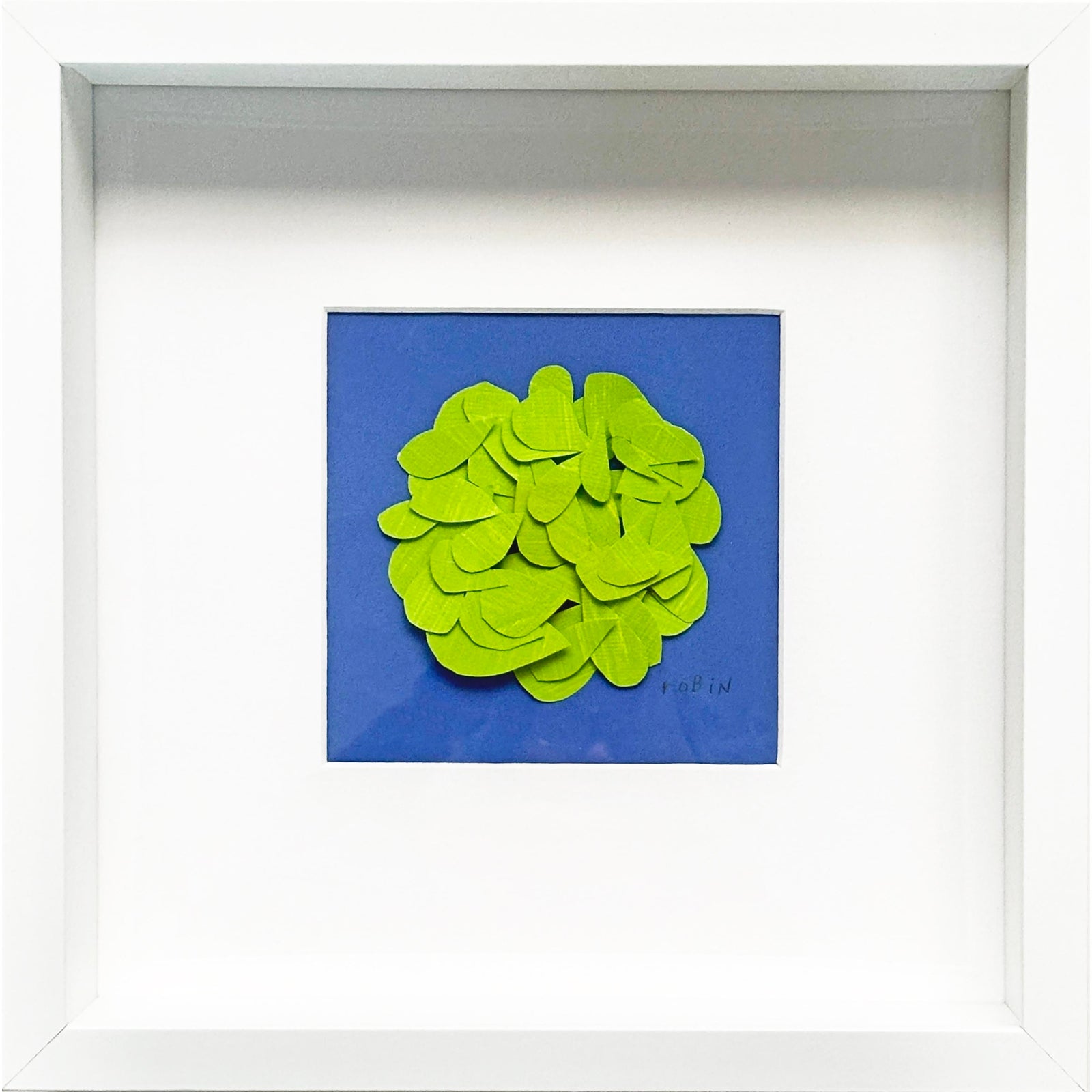 Summer Samba One. Original Collage Art by Robin Zingone, Framed | Chairish