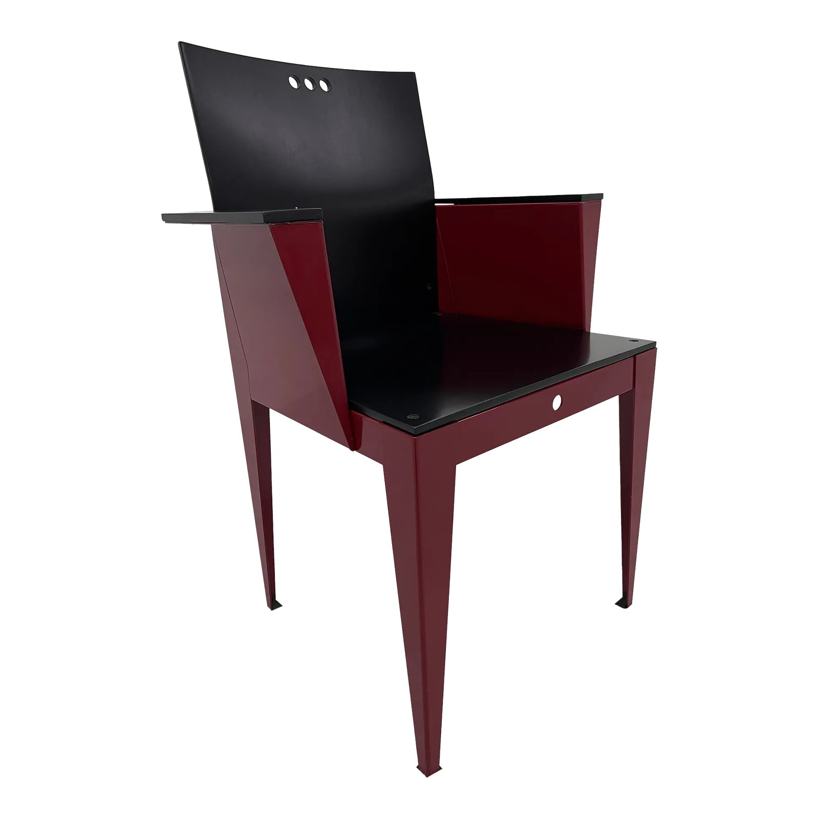 1990s Vintage Bruce Sienkowski "Eli Armchair" for Charlotte | Chairish