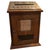 Early 20th Century Edwardian Small Oak Post Box | Chairish