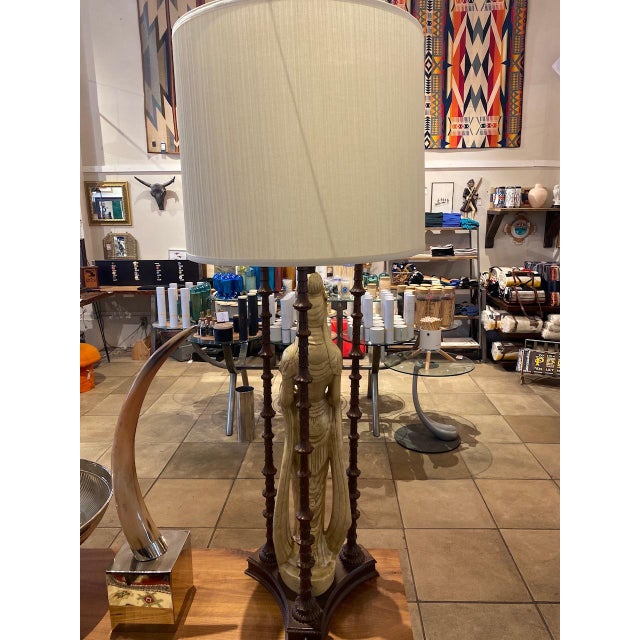 1950s Quan Lin Table Lamps - a Pair | Chairish