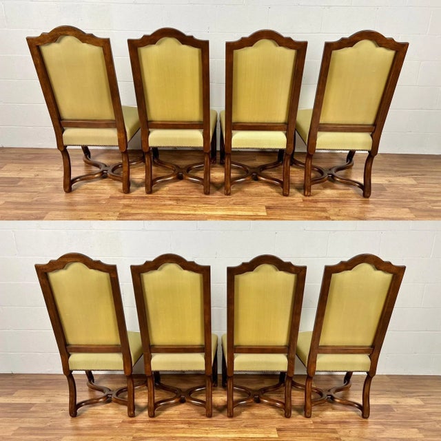 Minton Spidell Dauphine French Louis XIV Style Dining Chairs - Set of 8 ...