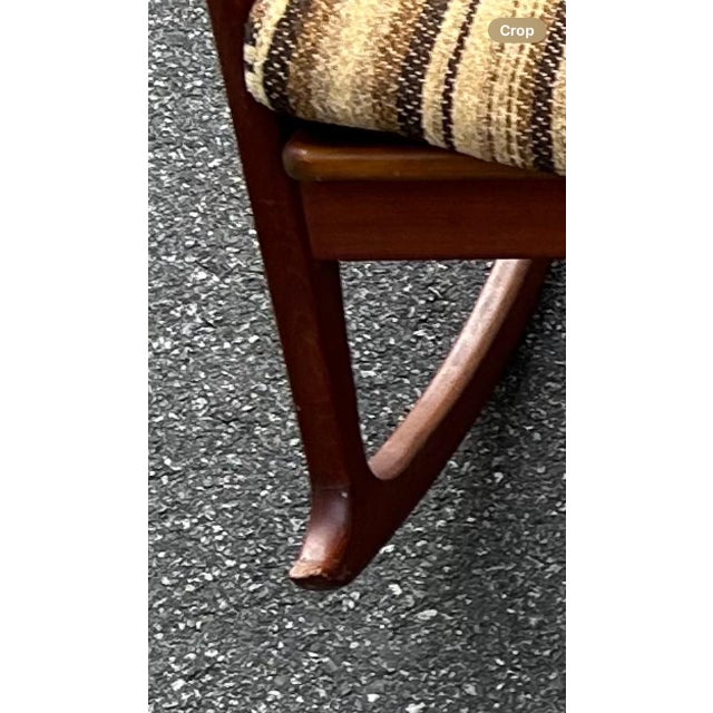 Pair of Danish Teak Mid-Century Modern Rocking Chairs Original ...