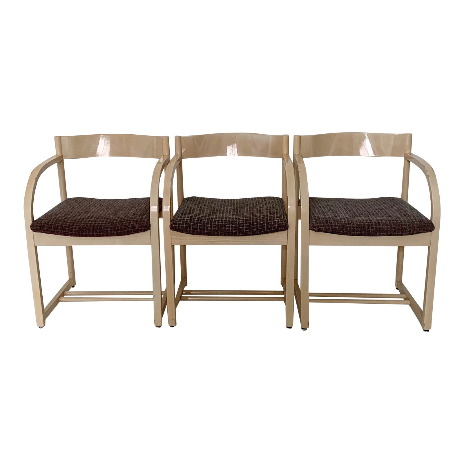Vintage Loewenstein Mid Century Modern Chairs - Set of 3 | Chairish
