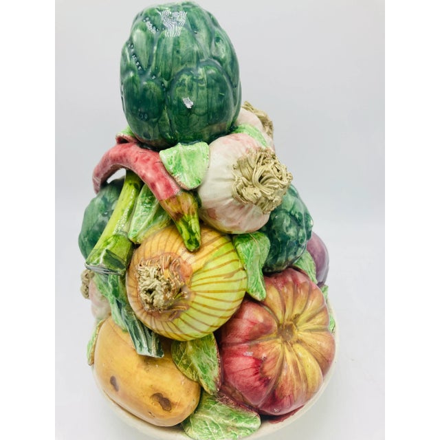 Vegetable Ceramic Topiary | Chairish
