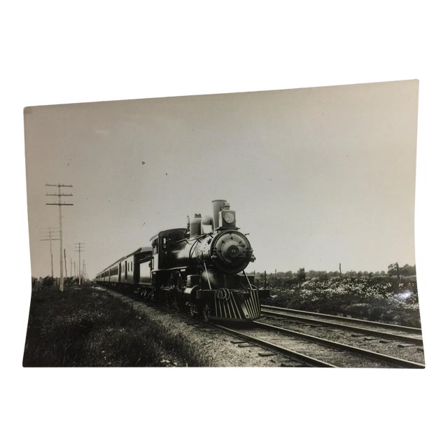 Photograph Engine #79 Passing Hyde Park, Ny, 1899 | Chairish