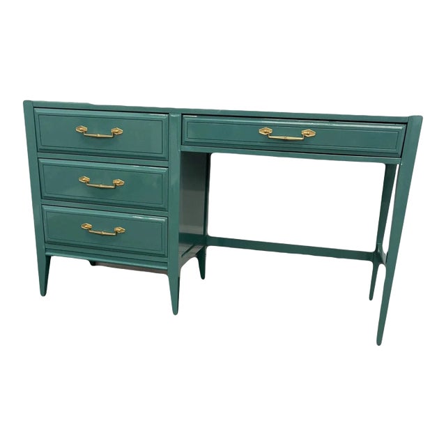 1970s Basic-Witz Green Desk | Chairish