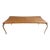 Italian Large 1990's Sunburst Design Cherry Table | Chairish