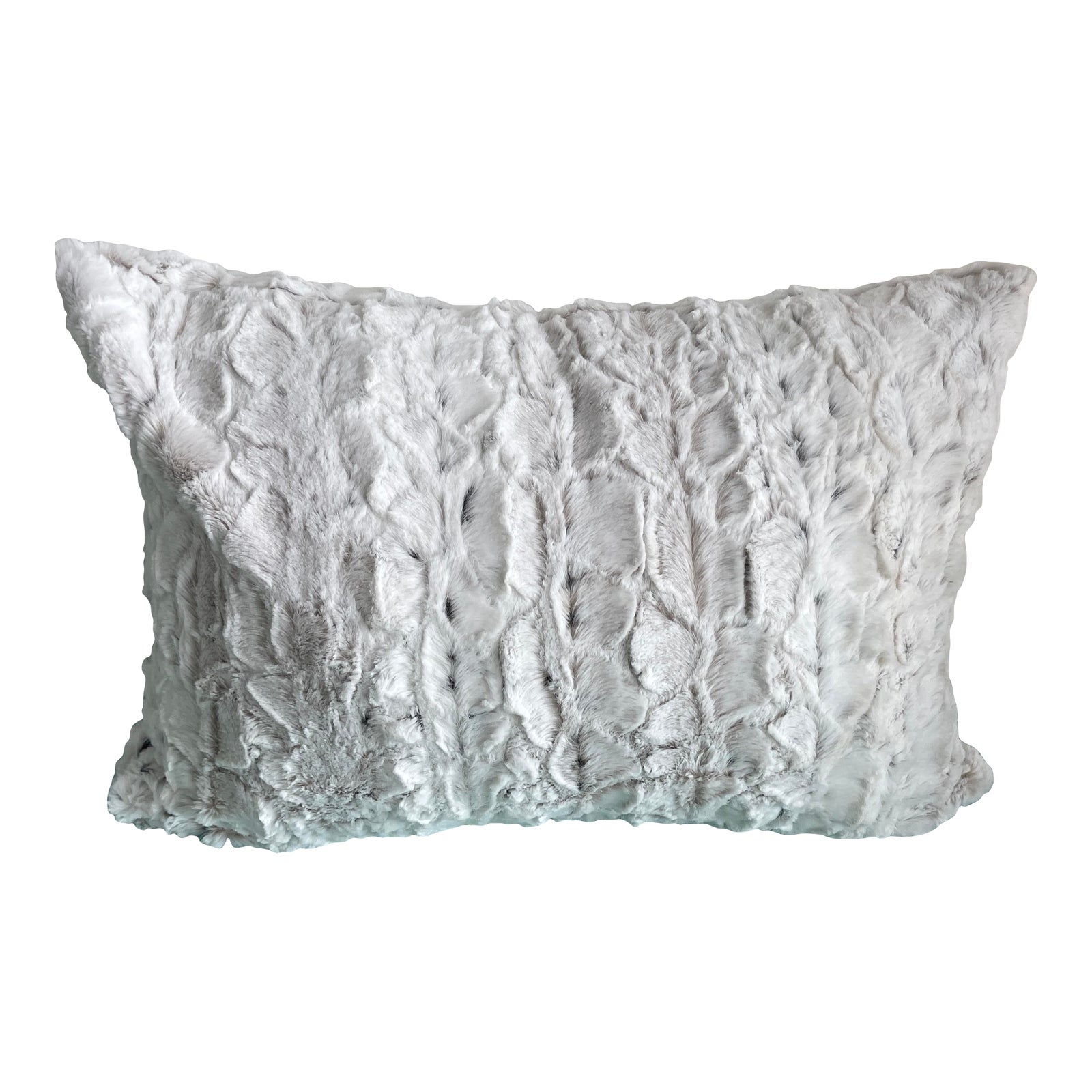 Lynx Faux Fur Minky Sham | Chairish