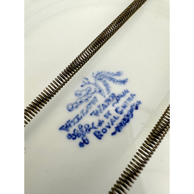 Vintage Blue Willow Wall Hanging Plate Set by Willow Wear England ...