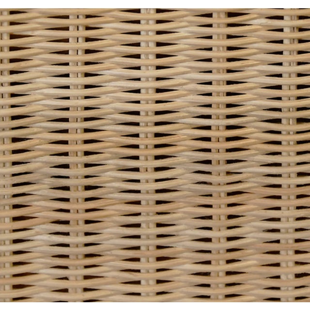 Matthew Izzo Home Adrien Rattan Desk | Chairish