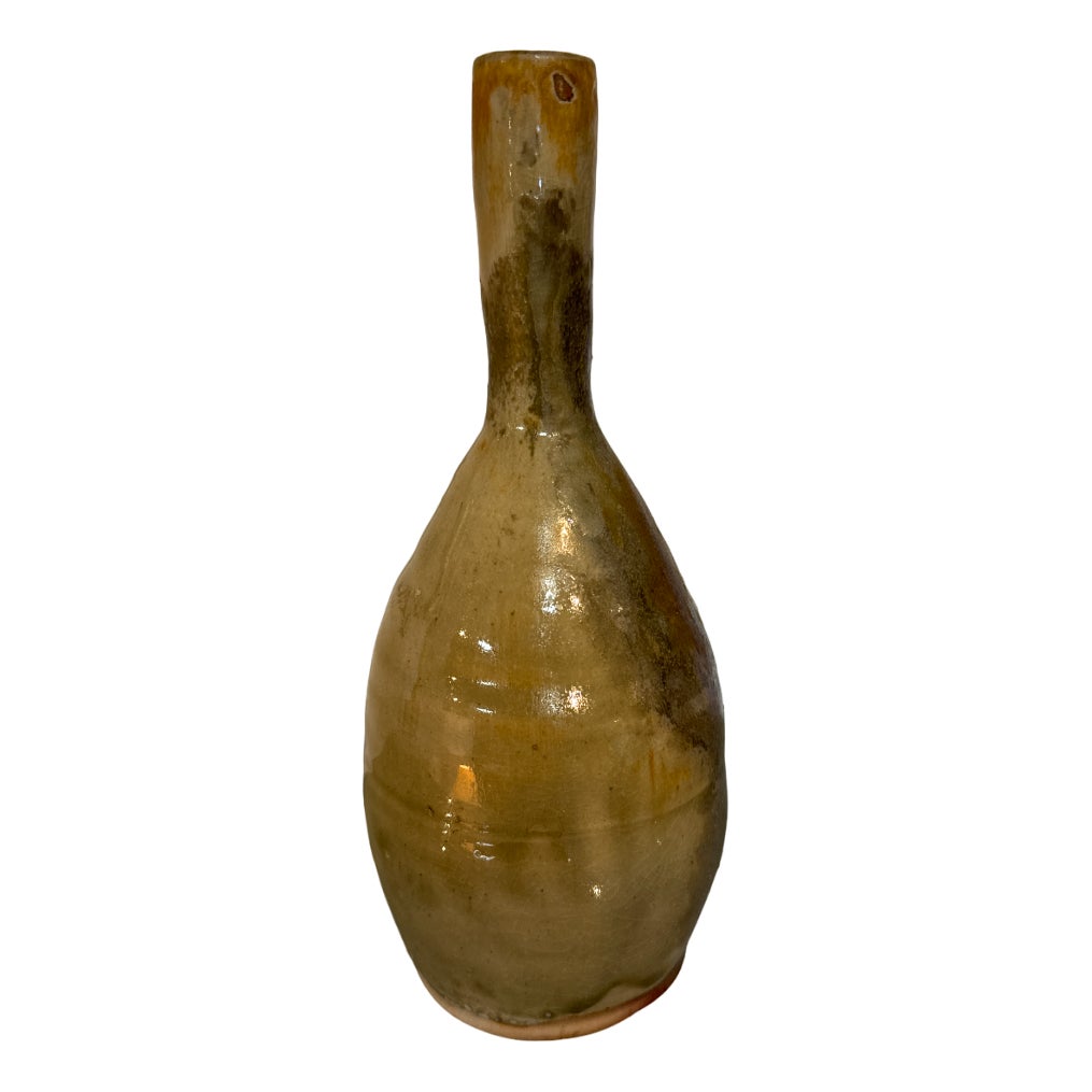 Vintage Enameled Stoneware Vase by Justin Dutel from Atelier De La ...