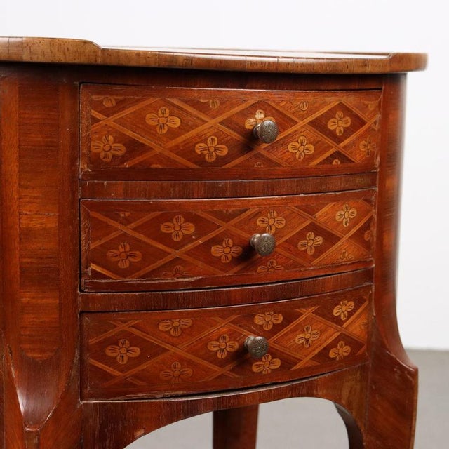 rococo bedside table