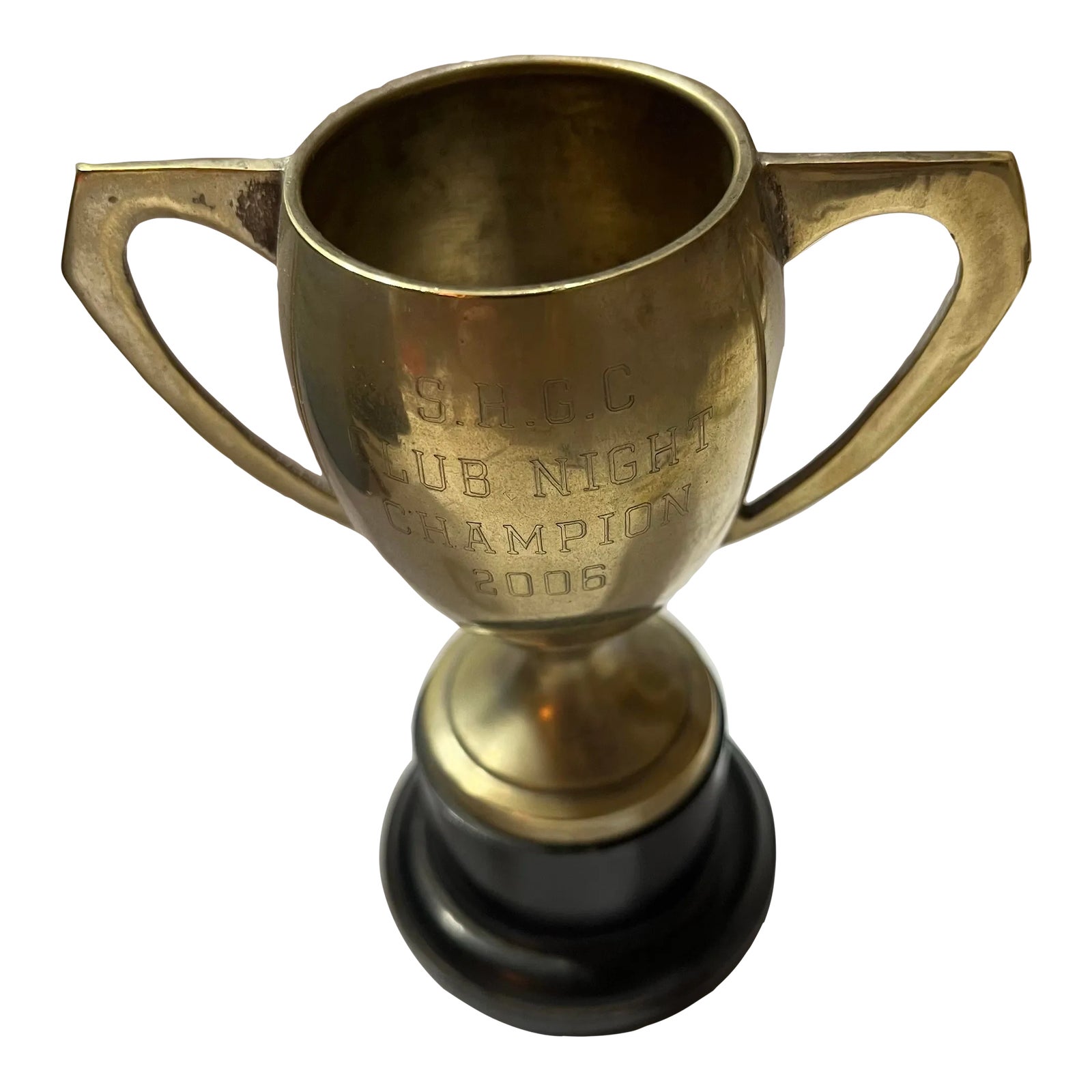 2006 English Trophy h.s.g.c. Club Night Champion on Bakelite Base ...
