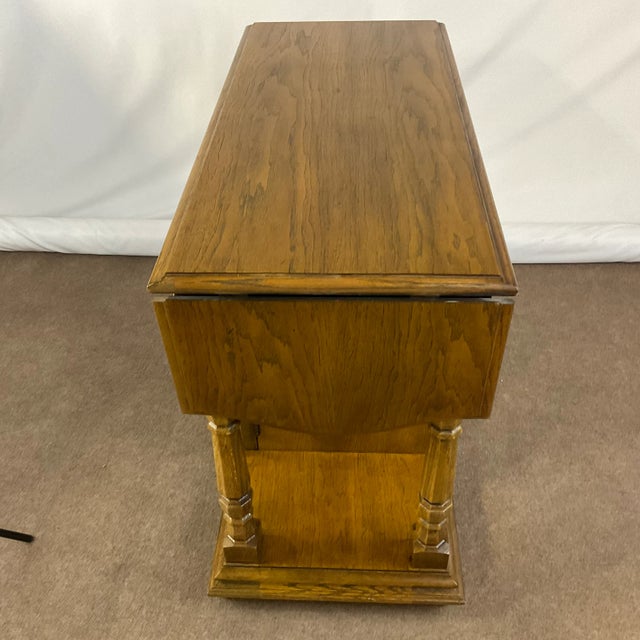 Mid-Century Thomasville Sideboard Server With Drop Leaf Extensions ...