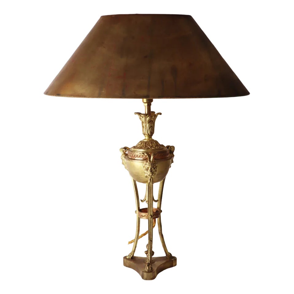 Empire Ormolu Brûle Parfum Lamp | Chairish