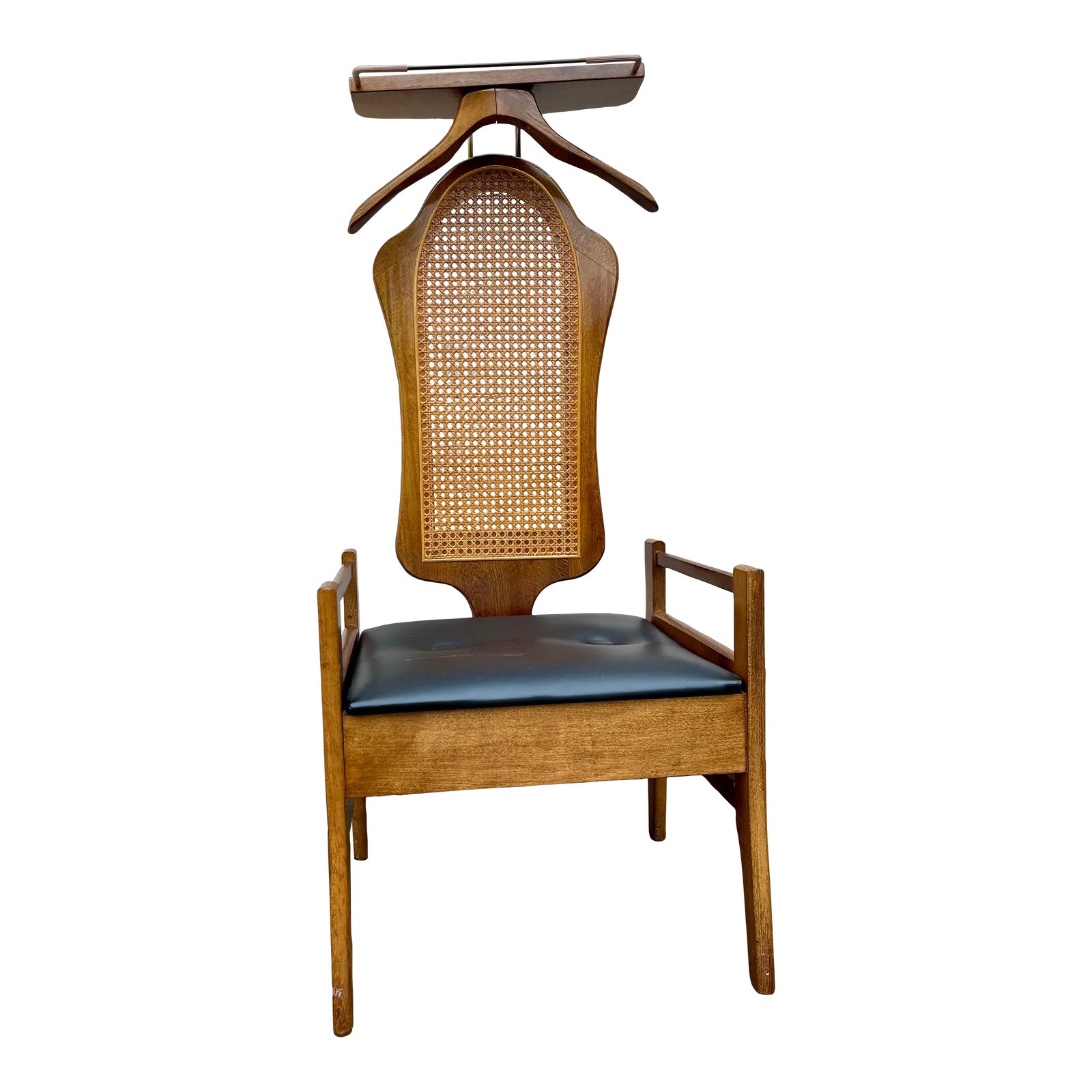 1950s Vintage Mid Century Modern Valet Chair | Chairish