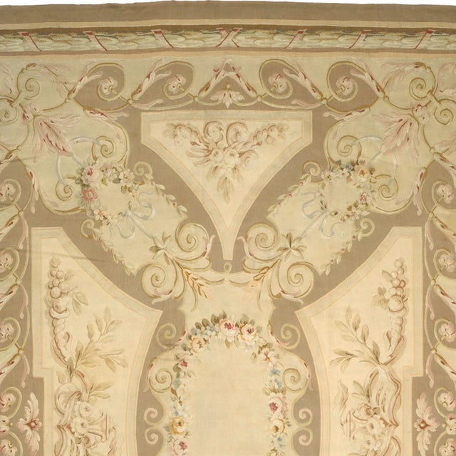 Antique Aubusson Rug | Chairish