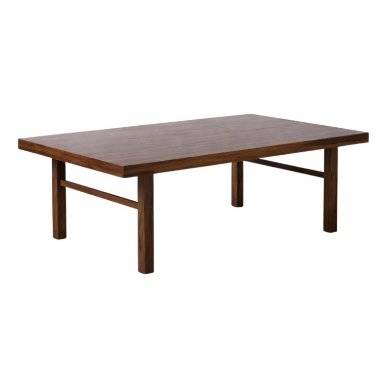 Mid-Century Modern Danish Colonial Rosewood Coffee Table, 1960s | Chairish