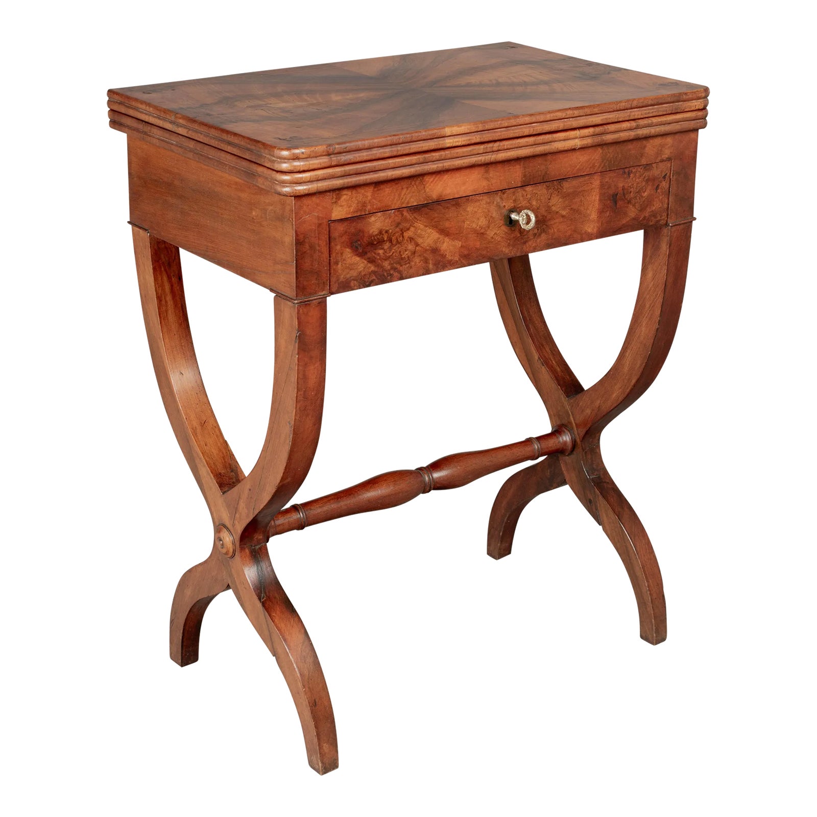 19th Century French Charles X Game Table | Chairish