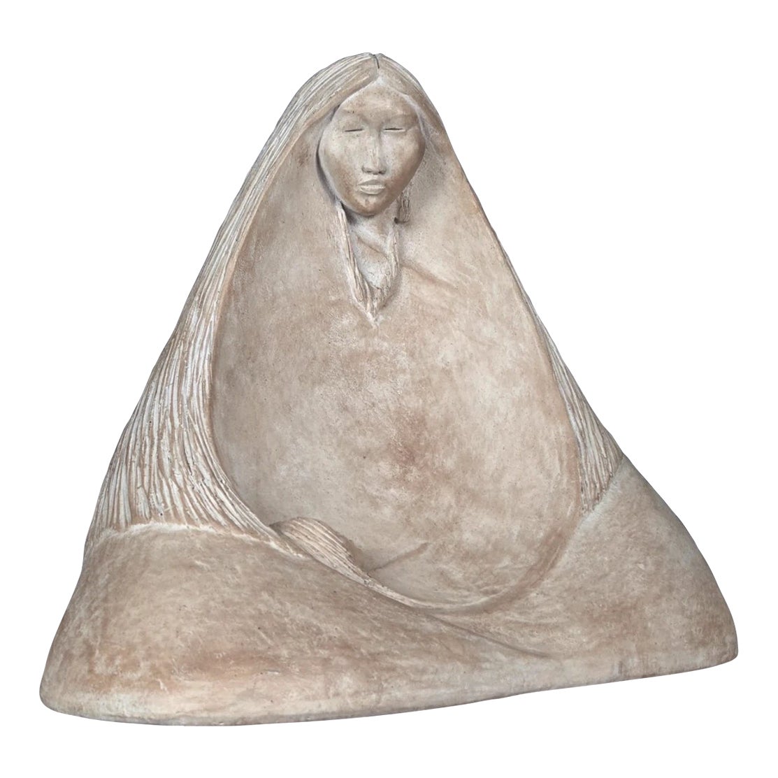 1983 Austin Productions La Madre Sculpture by Pamela Pierce Acoma ...