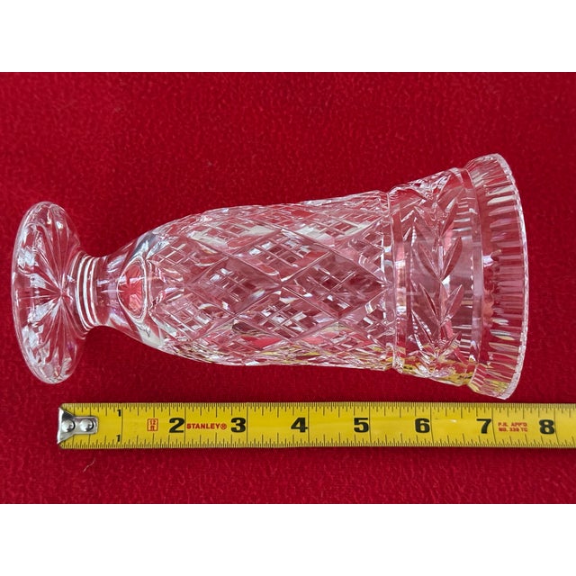 Waterford Master Cutter Crystal Vase 7" – Vintage Irish Cut Glass #207 ...