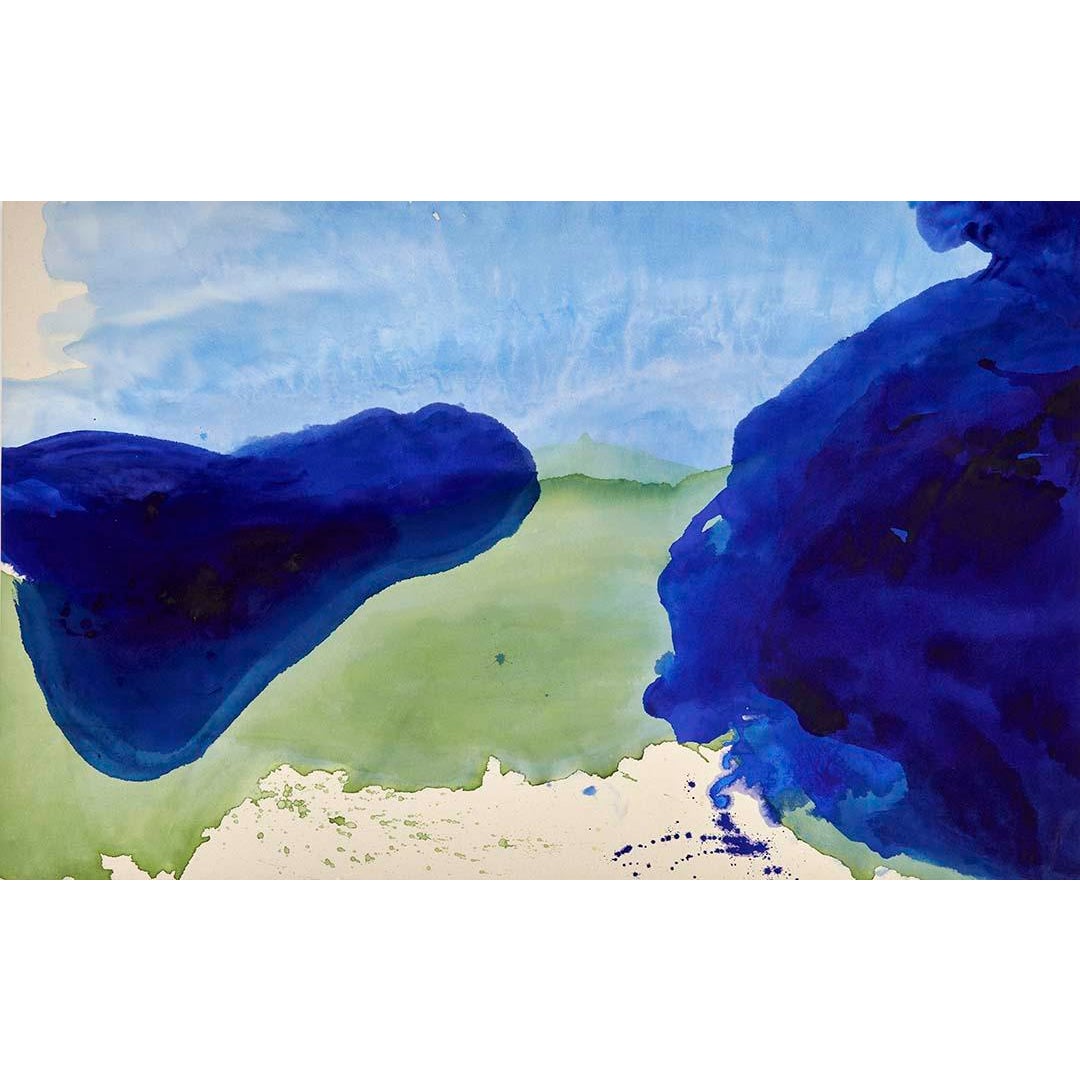 "Untitled 7" Contemporary Abstract Expressionist Color Field Acrylic ...