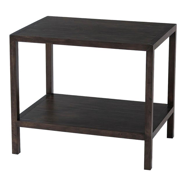Modern Two - Tier End Table | Chairish