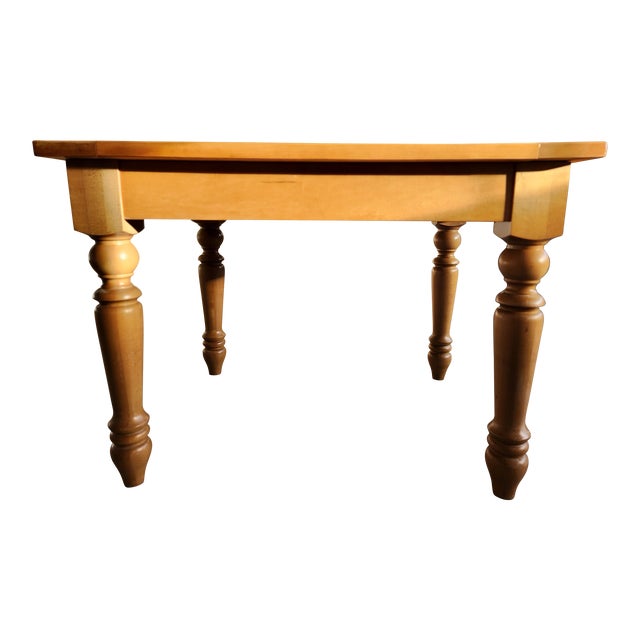 1980s Wood Dining Table | Chairish