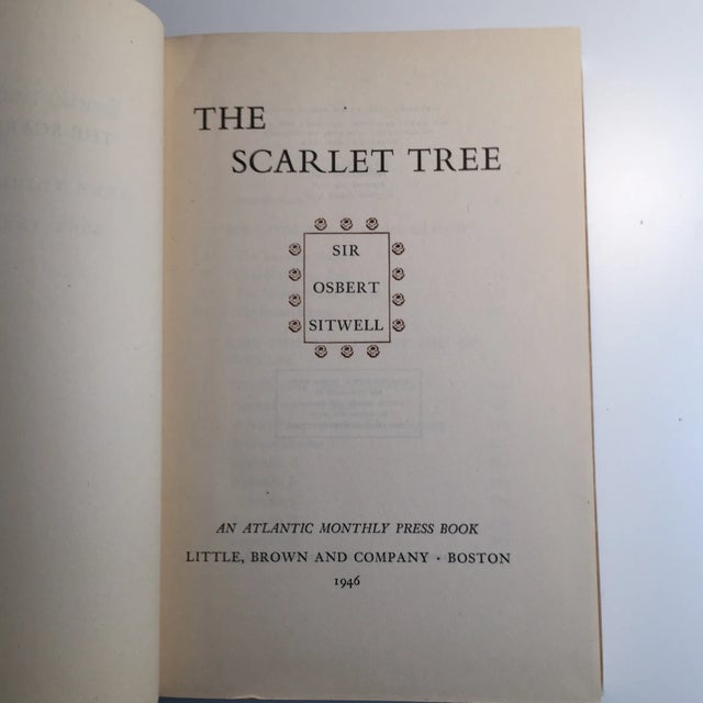 The Scarlet Tree Sir Osbert Sitwell, 1946 | Chairish