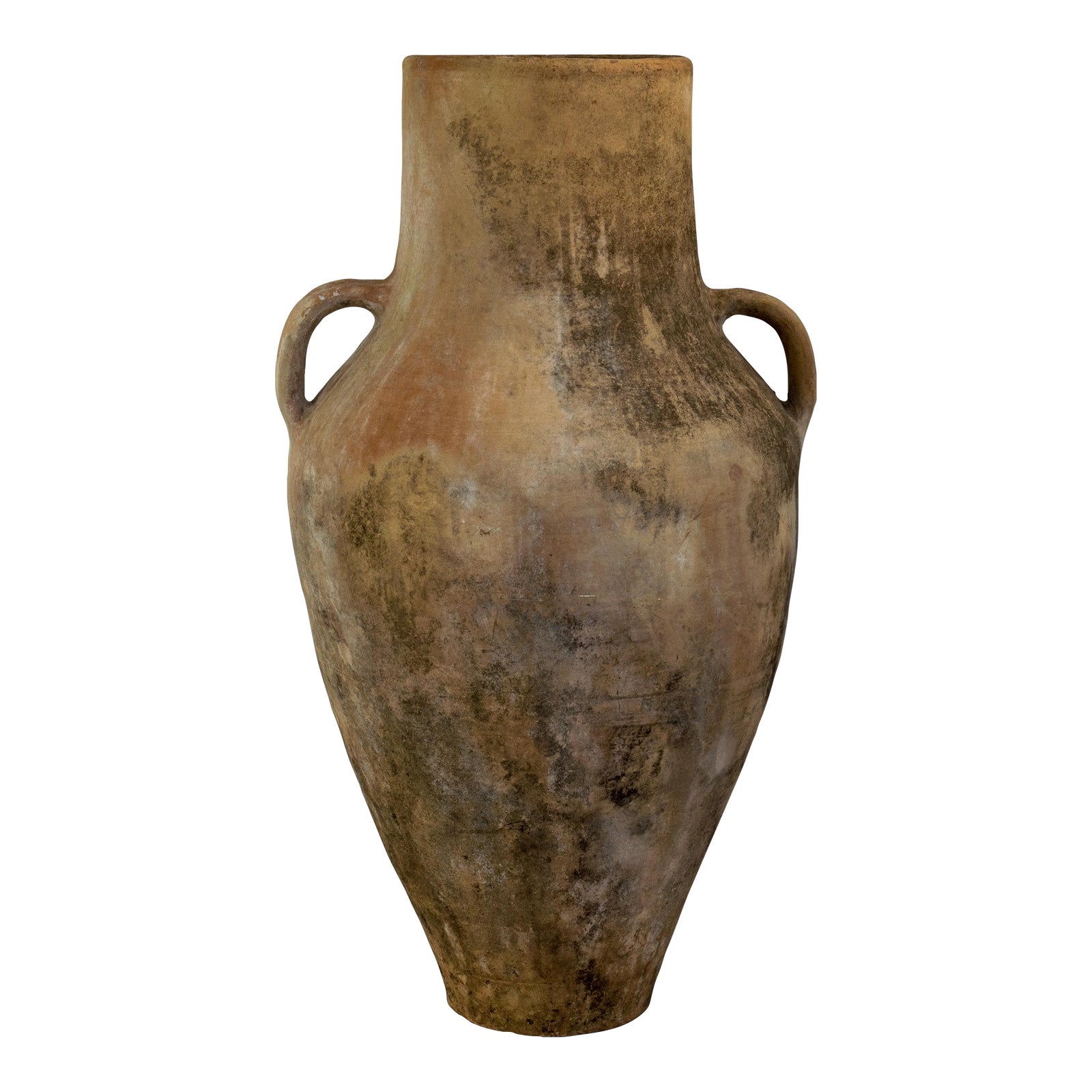 Antique Enki or Hatay Pot Two Handles | Chairish