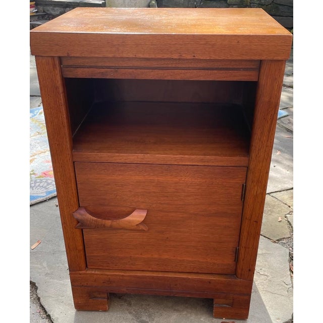 Mid Century Modern Teak Nightstand or Side Table | Chairish