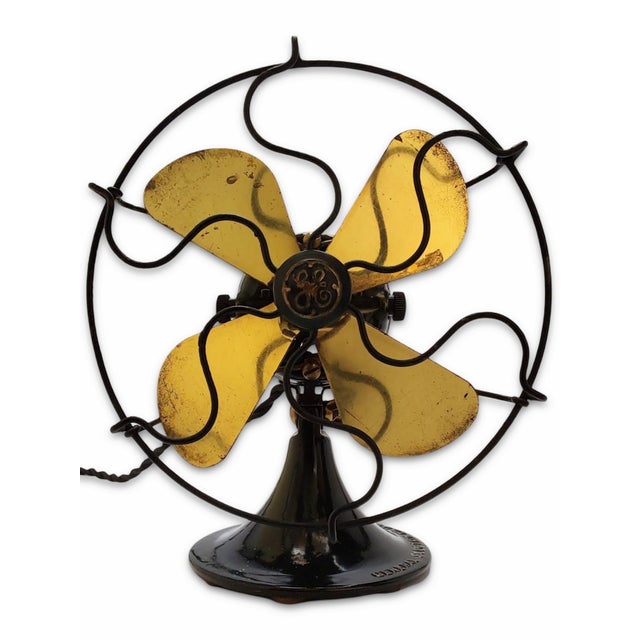 1920s General Electric Series G Desk Fan, Original Condition in G.E ...
