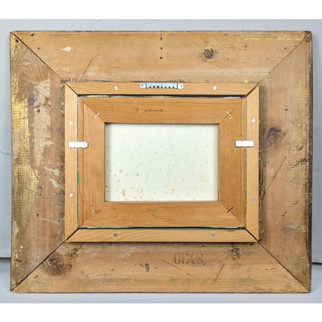 3-Dimensional Oil Painting on Canvas by Janis Jones Mattox, Late 20th ...