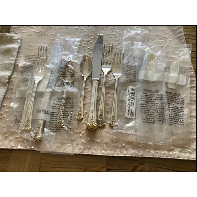 1990s Worthington Gold by Kirk-Stieff Sterling Silver 4 Piece Set (2 ...