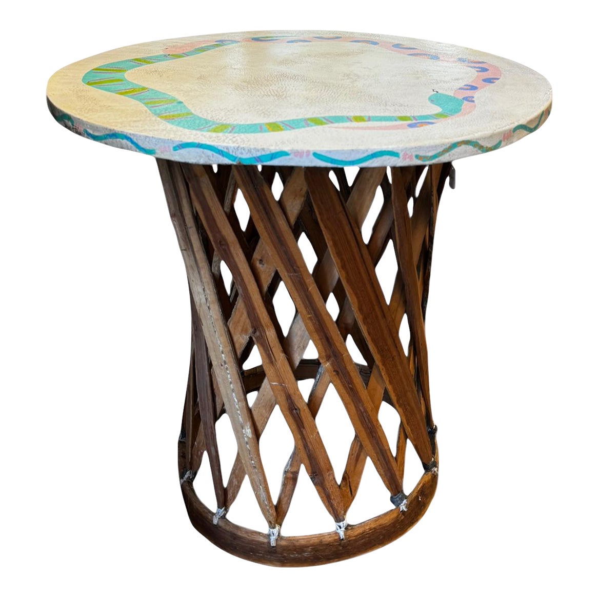 1970s Equipale Table of Art by Syd McCutcheon | Chairish