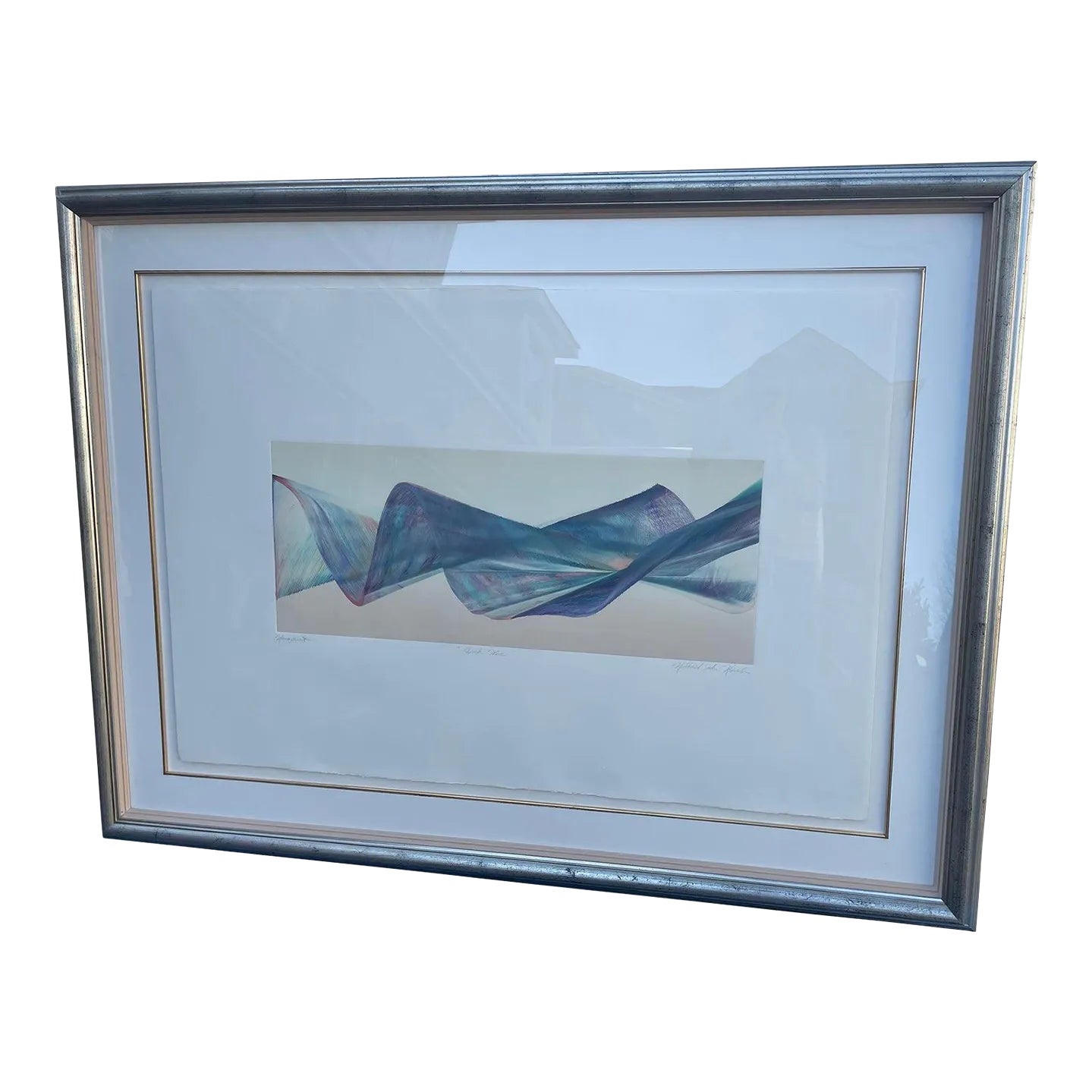 Late 20th Century “Dark Wave” Monoprint Art by Michael John March ...