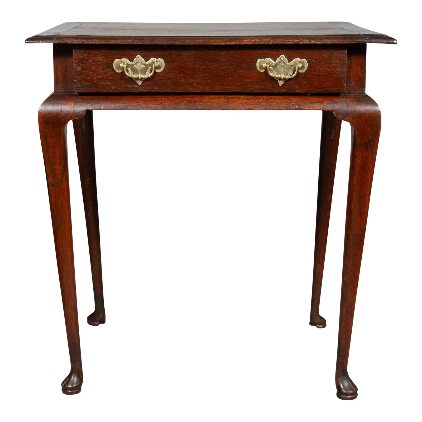 George III Oak Side Table | Chairish