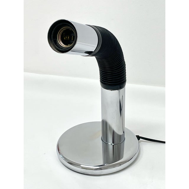 70’s Targetti Elbow Italian Design Table Lamp | Chairish