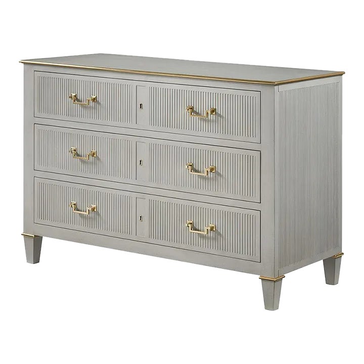 Dutch Transitional Painted Commode | Chairish