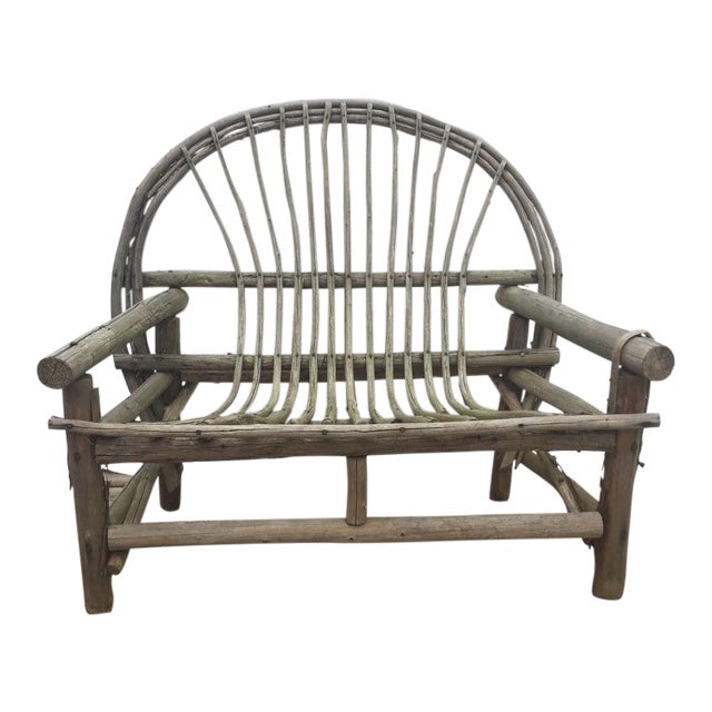 Twig Garden Bench | Chairish