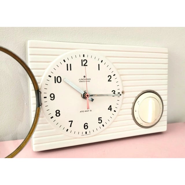 Max Bill Wall Clock Ato-Mat 1954 | Chairish