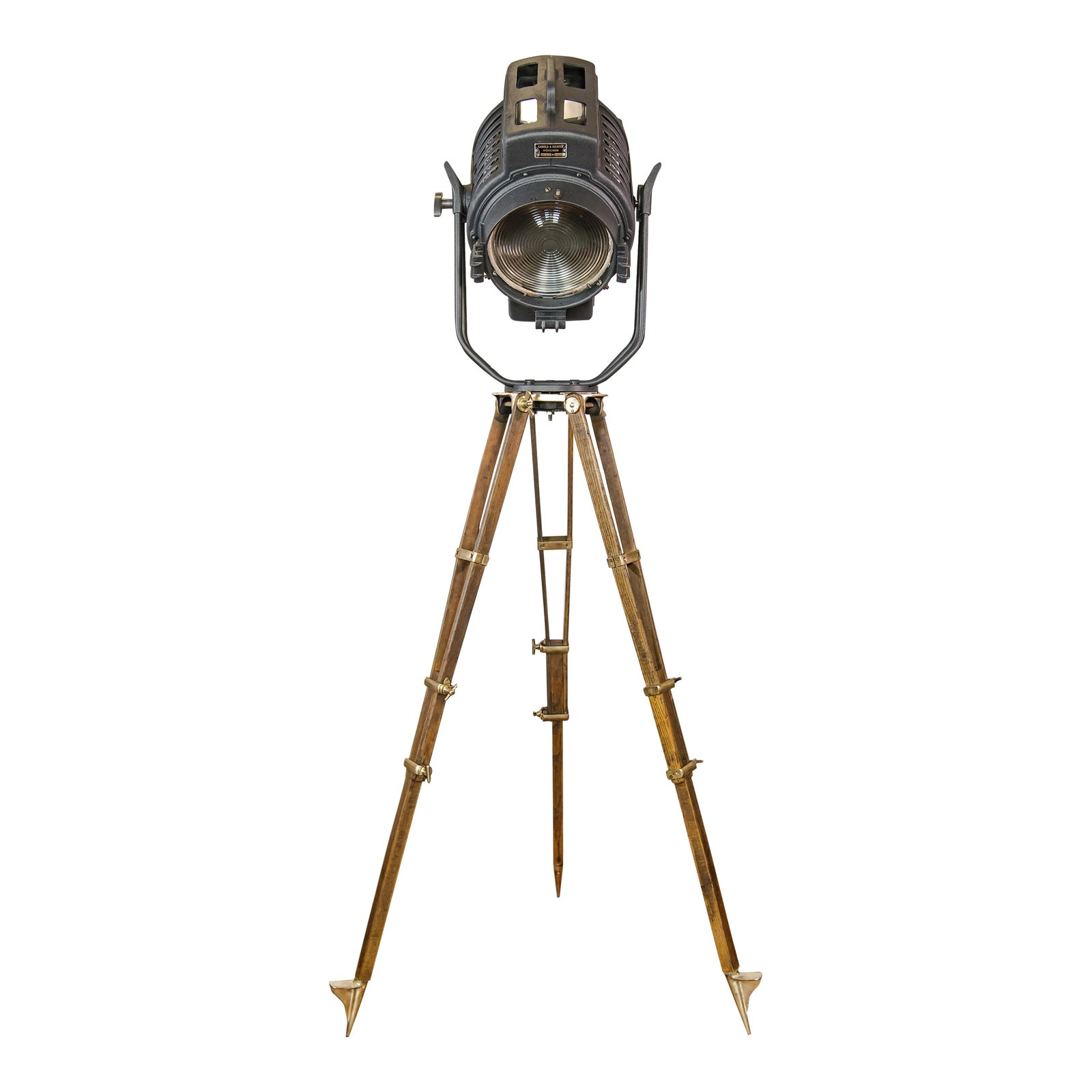 1950s Arri Cinema Spotlight Floor Lamp Hollywood Film Lighting | Chairish