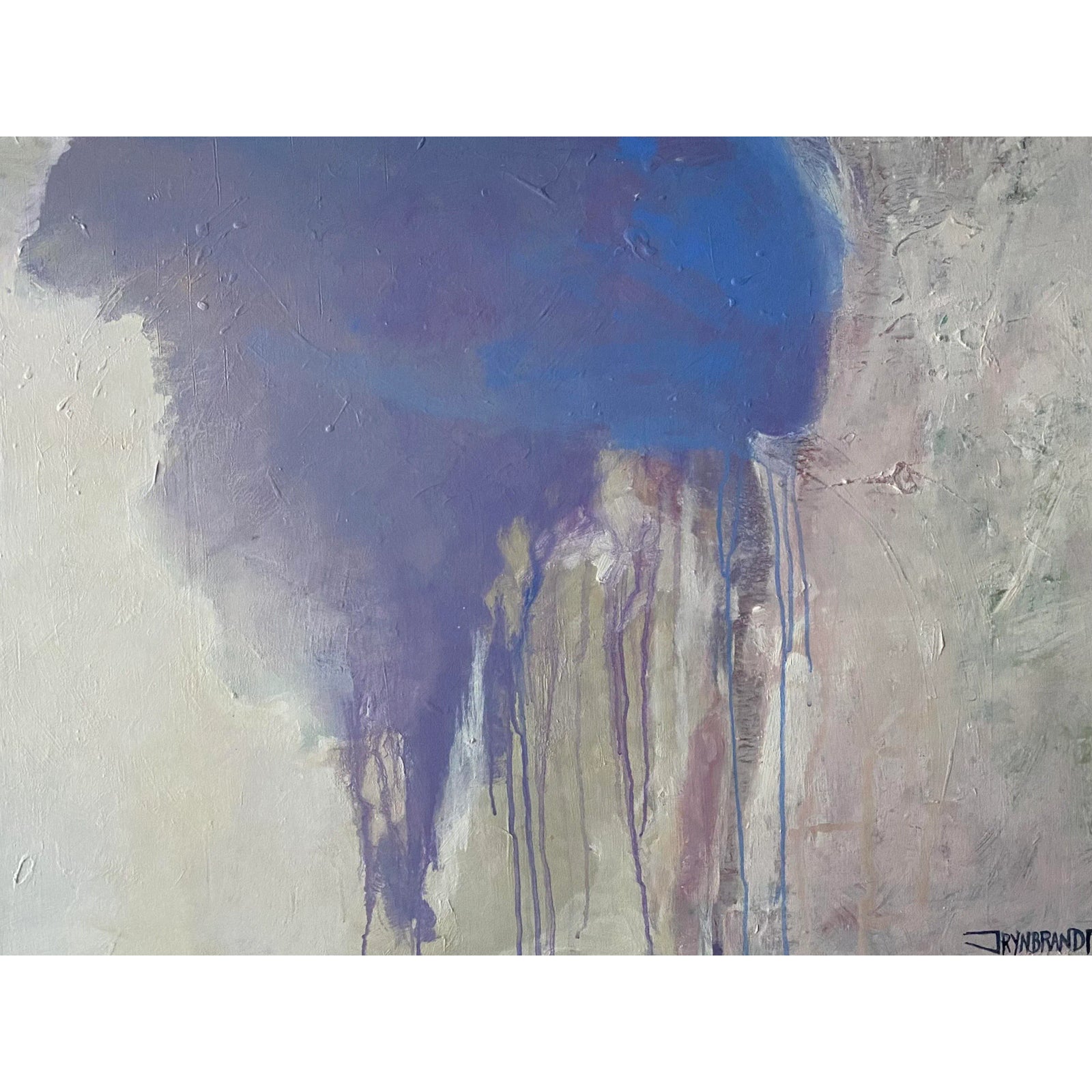 “Jelly” Original Abstract Expressionist Acrylic Painting on Canvas by ...