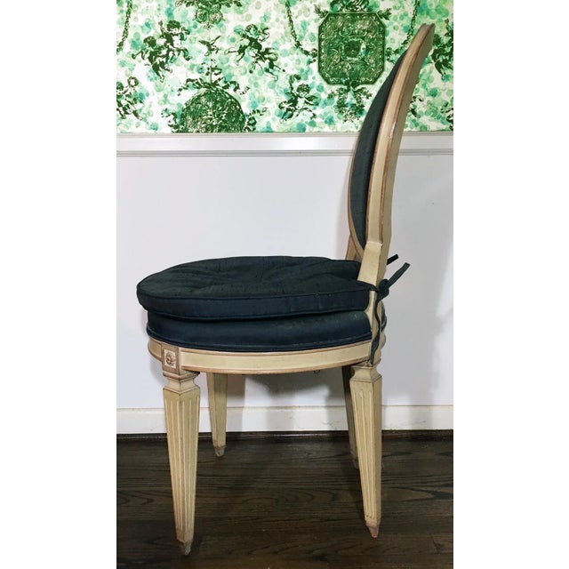 1960s French Balloon Back Side Chairs - a Pair | Chairish