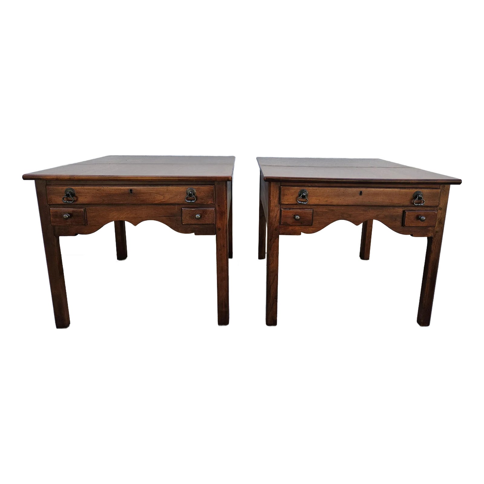 Bob Timberlake Lexington Cherry Side Tables | Chairish