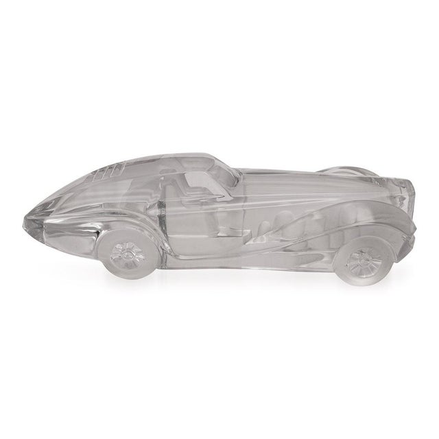 20th Century Model Glass Car by Daum, France, 1980s | Chairish