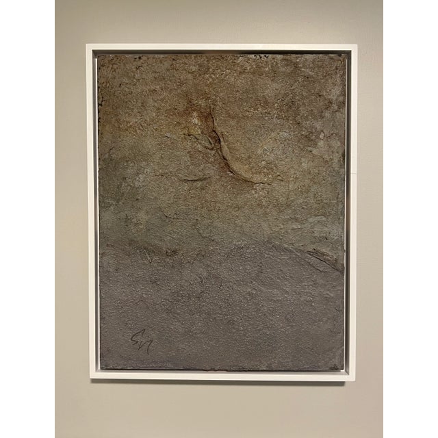 Robert Spring (1938-2016), Postmodern Abstract Textured Acrylic ...