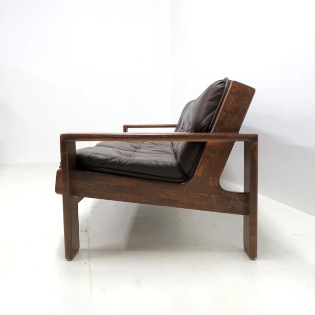 Esko Pajamies 'Bonanza' Leather Sofa, 1970 | Chairish