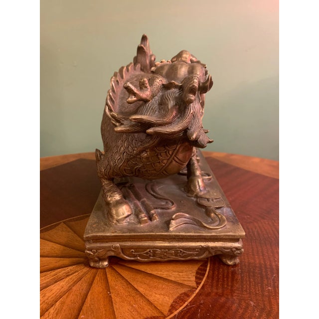 Early 20th Century Antique Chinese Foo Dog - Mythical Chinese Lion ...