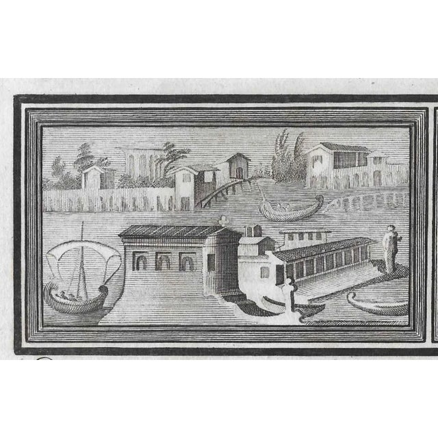 18th Century Italian City Scene Engraving | Chairish